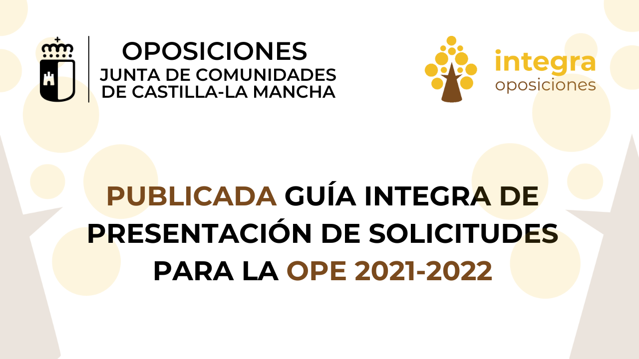 Oposiciones a la Junta de comunidades de Castilla-la Mancha: Abierto ...